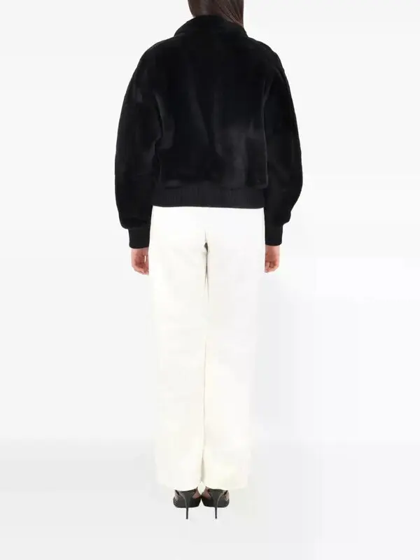 Max Mara Zip-up Bomber Jacket