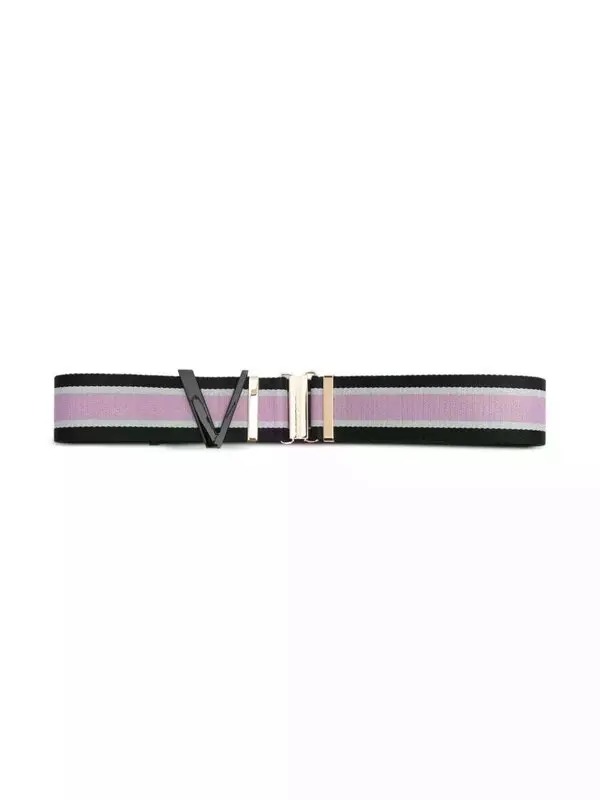 Versace Letter Buckle Belt - Pink