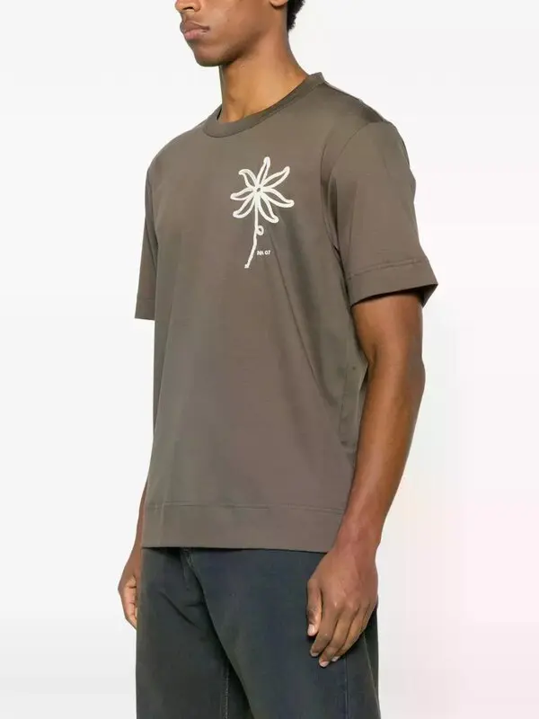 Nn07 Floral-motif T-shirt