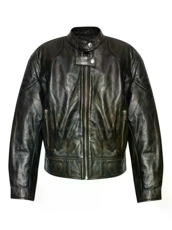STAND STUDIO Alita Zip-fastening Leather Jacket