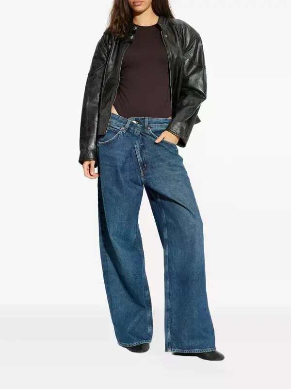 STAND STUDIO Alita Zip-fastening Leather Jacket