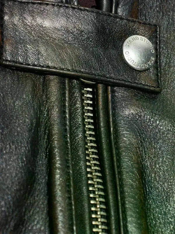 STAND STUDIO Alita Zip-fastening Leather Jacket