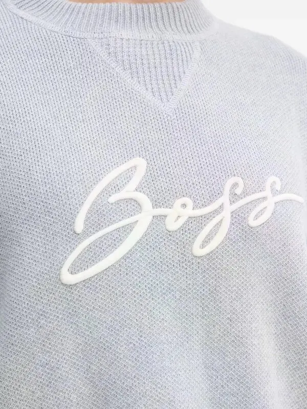 BOSS Logo Crew-neck Sweater