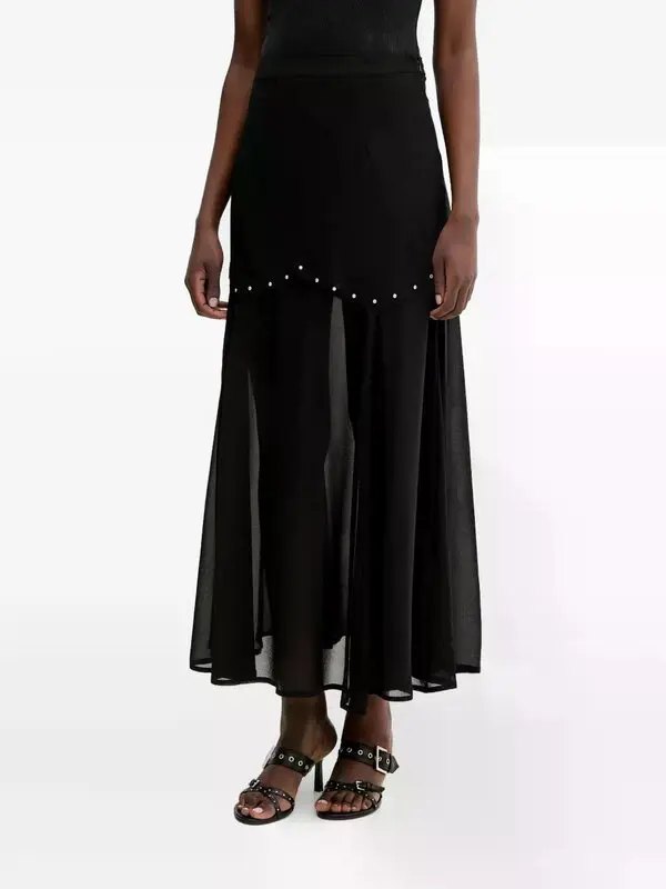 NEVER FULLY DRESSED A-line Maxi Skirt