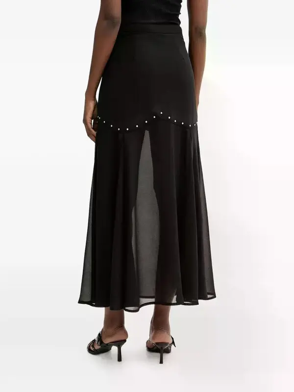NEVER FULLY DRESSED A-line Maxi Skirt