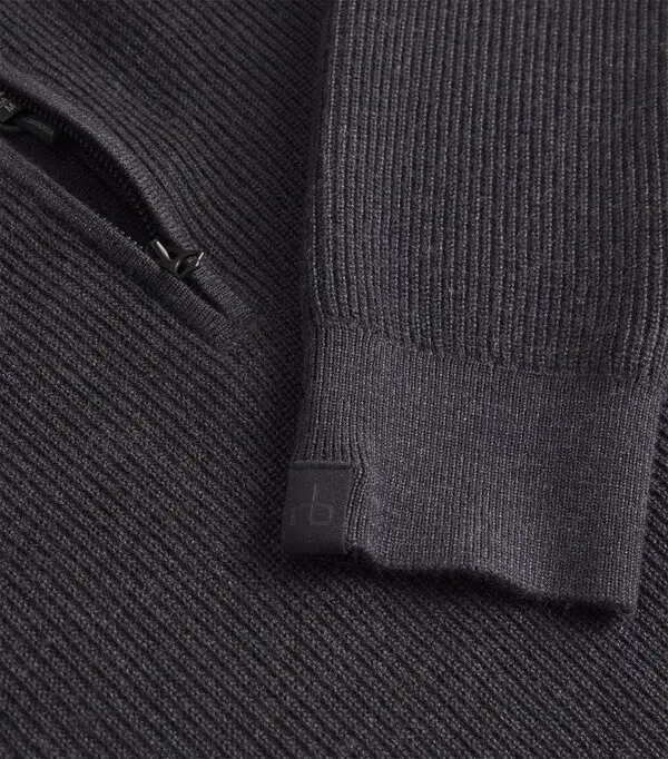 Rag & Bone Wool-blend Quarter Zip Sweater