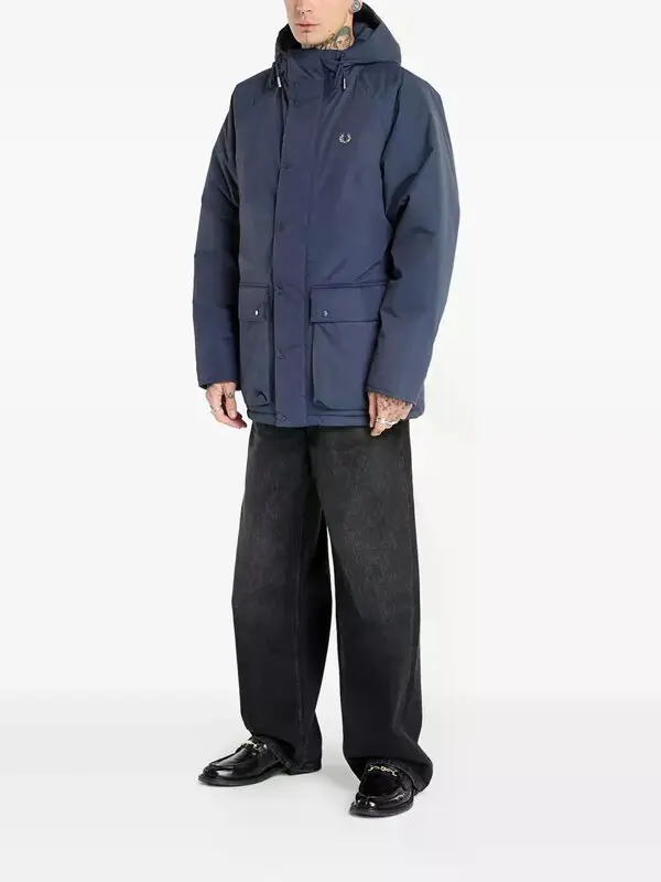Fred Perry Padded Jacket - Blue