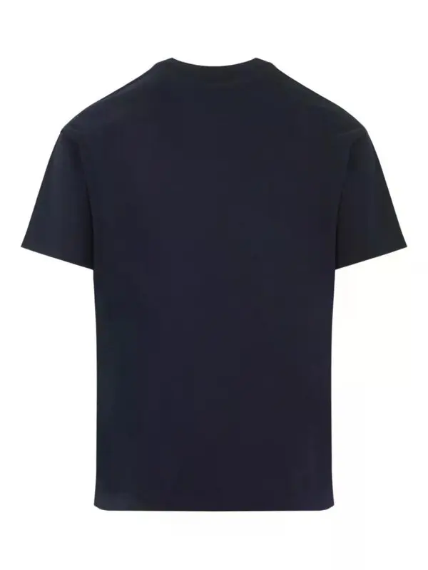 Givenchy Logo-patch T-shirt - Blue