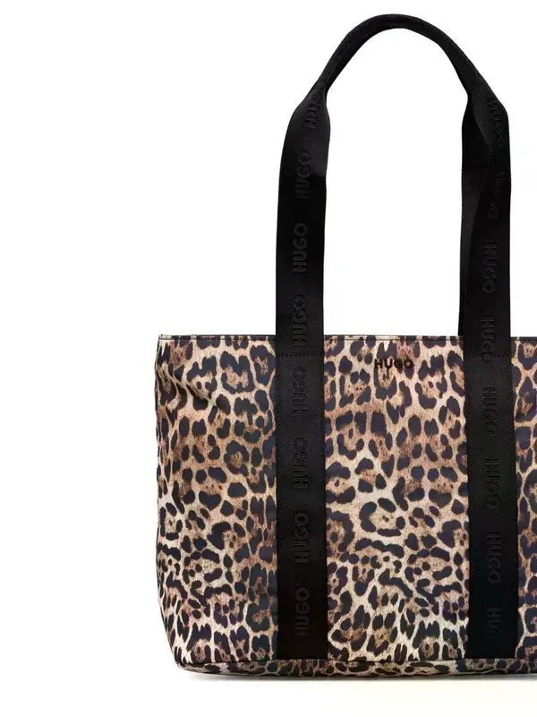 Hugo Leopard-print Tote Bag