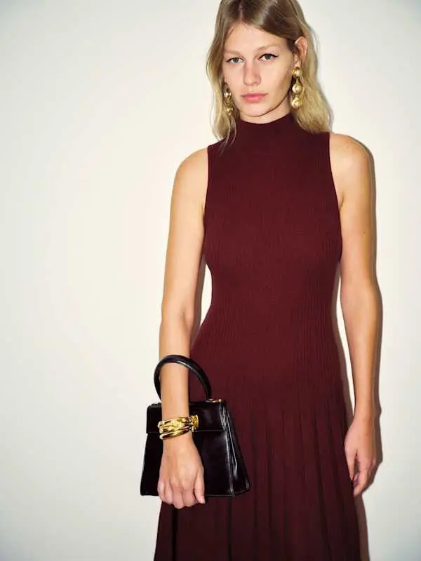 REFORMATION Elina Cashmere Sweater Dress