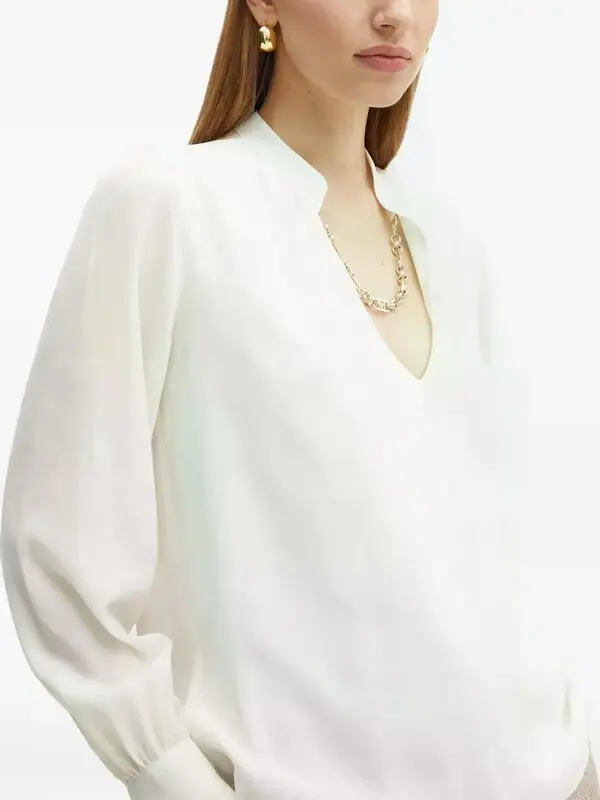 Guess V-neck Long-sleeve Blouse