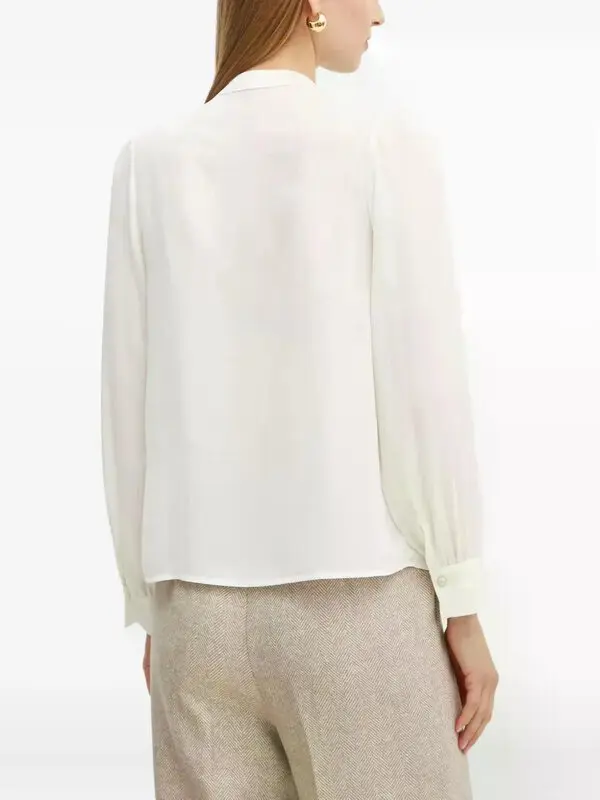 Guess V-neck Long-sleeve Blouse