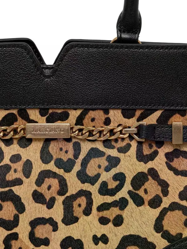 MARCIANO Leopard-print Tote Bag