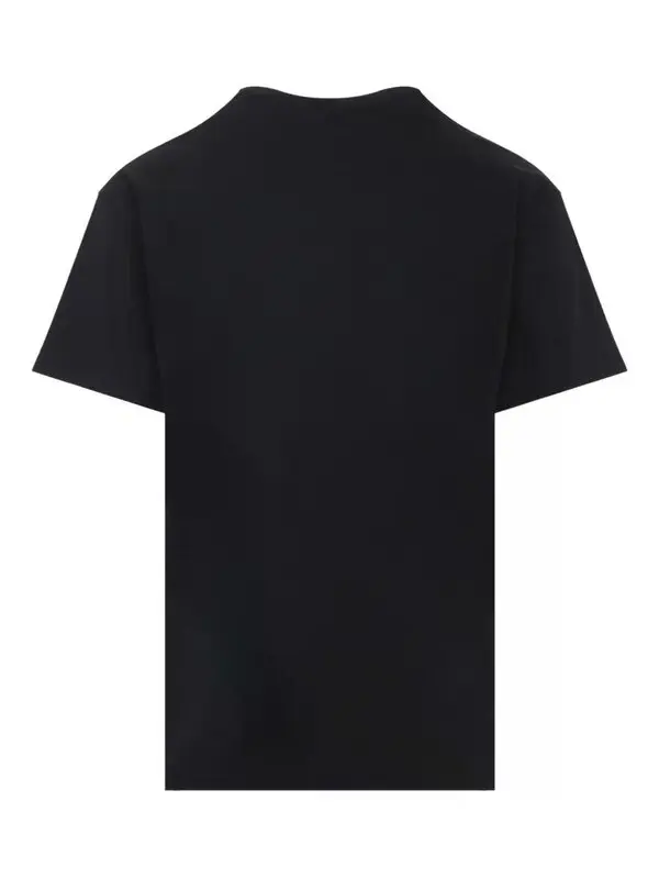 Givenchy Patch-cotton T-shirt - Black