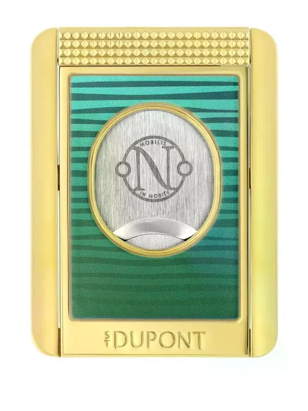 S.t. Dupont Logo-detail Cigar Cutter Stand - Gold