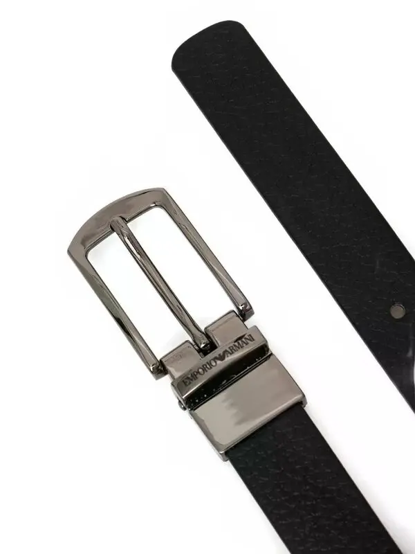 Emporio Armani Belt With Logo Detail