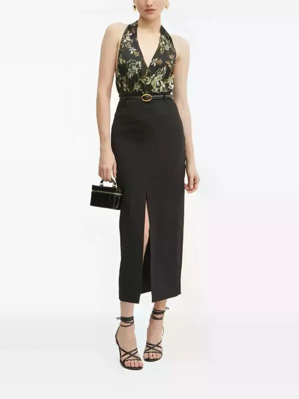 MARCIANO Floral-sequin Bodysuit