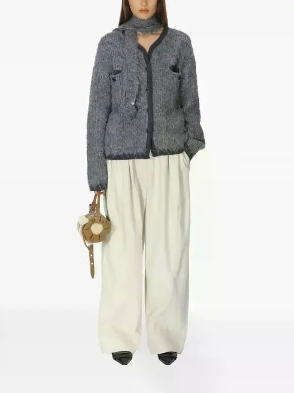 OPEN YY Shaggy Cardigan
