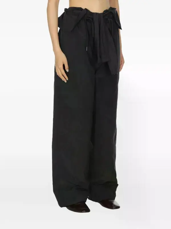OPEN YY Ruffle-detail Trousers