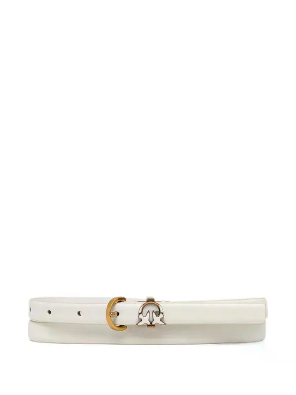 Pinko Logo-buckle Belt - Neutrals