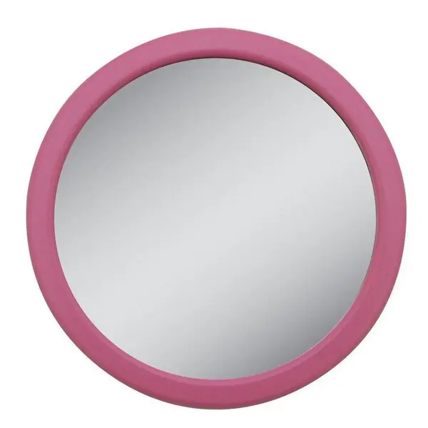 ZADRO E-z Grip Compact Mirror, 12x Magnification, Suction Cups - Pink
