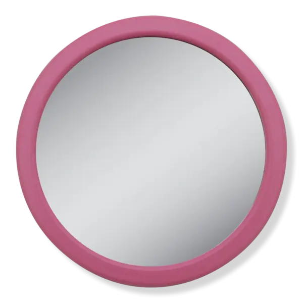 ZADRO E-z Grip Compact Mirror, 12x Magnification, Suction Cups - Pink