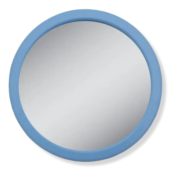 ZADRO E-z Grip Compact Mirror, 12x Magnification, Suction Cups - Blue