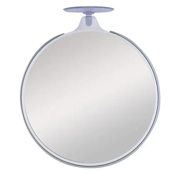 ZADRO Travel Mirror With 10x/5x Magnifications, Suction Cup - Gray