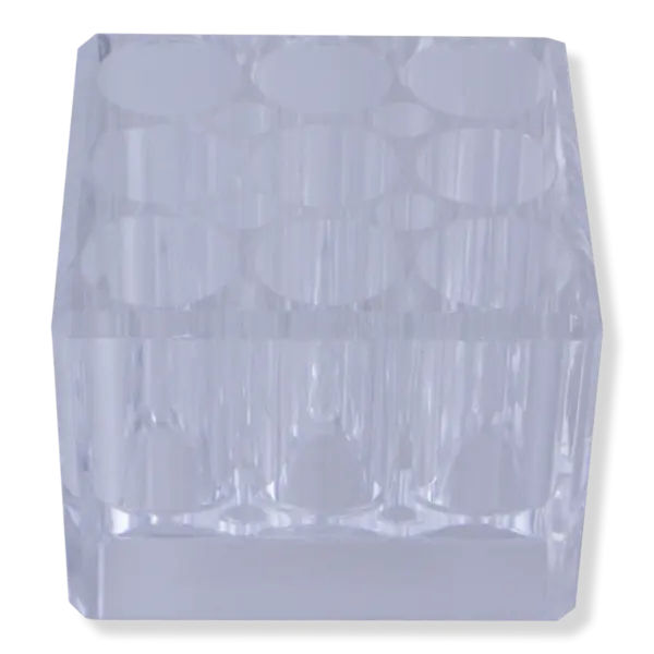 ZADRO Makeup Brush Organizer With 13 Compartments - Clear