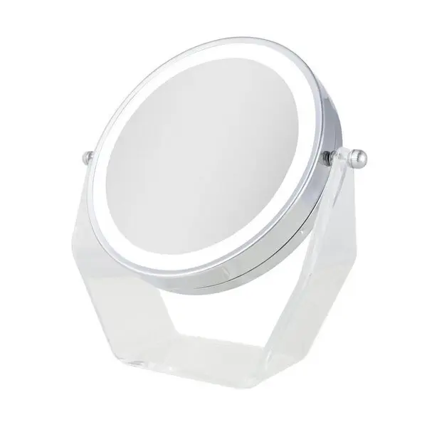 ZADRO Led Lighted Makeup Mirror With Magnifications - Chrome