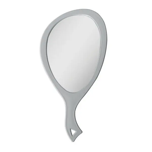 ZADRO Medium Teardrop Handheld Mirror With Curved Handle