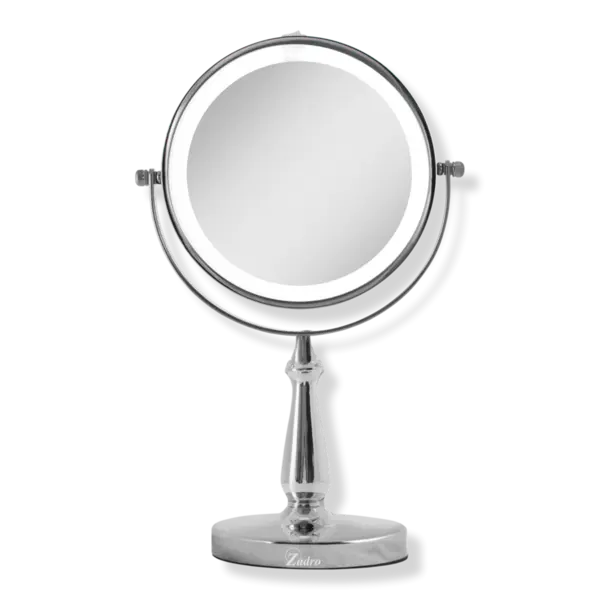 ZADRO Led Lighted Makeup Mirror With 8x/1x Magnification - Chrome