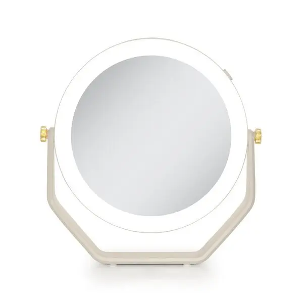 ZADRO Led Lighted Makeup Mirror With 5x/1x Magnifications - Neutral