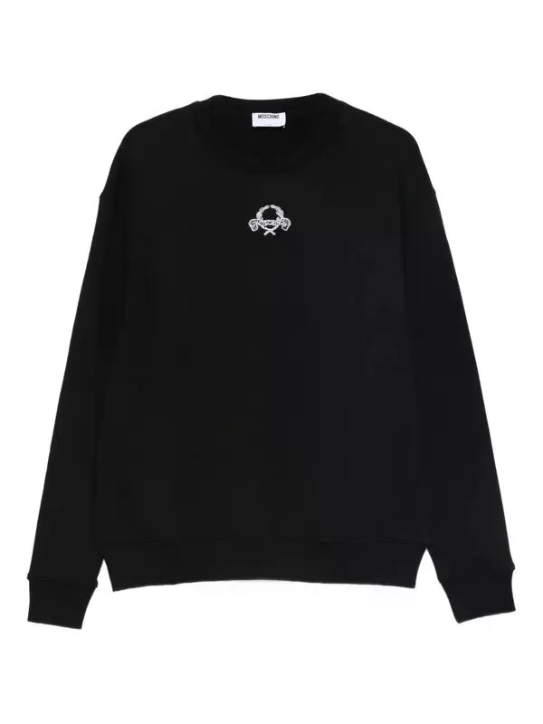 Moschino Embroidered Crewneck Sweatshirt