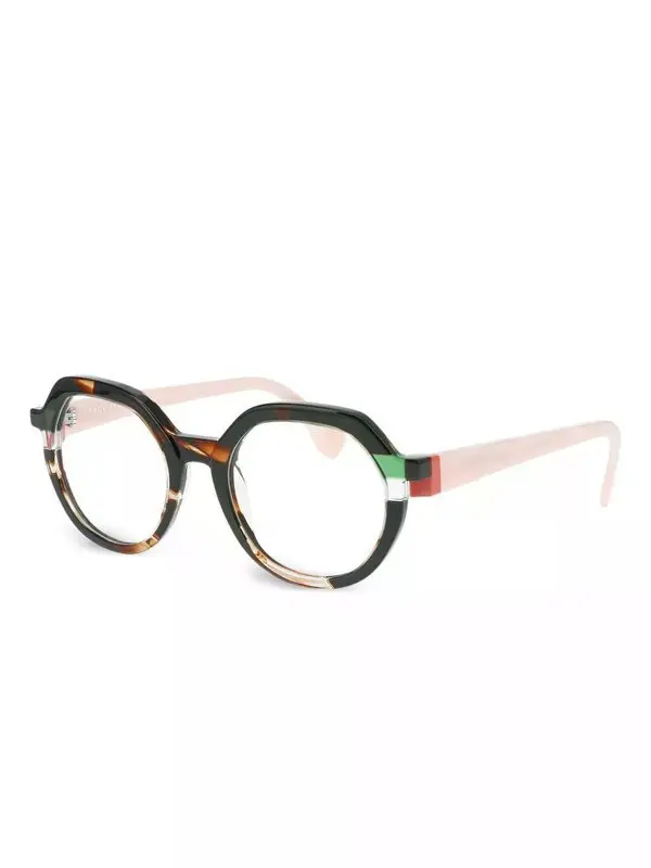 FACE À FACE Geometric Frame Eyeglasses