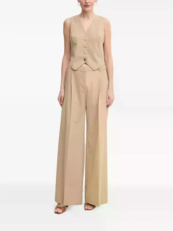 Guess Buttoned Sleeveless Waistcoat