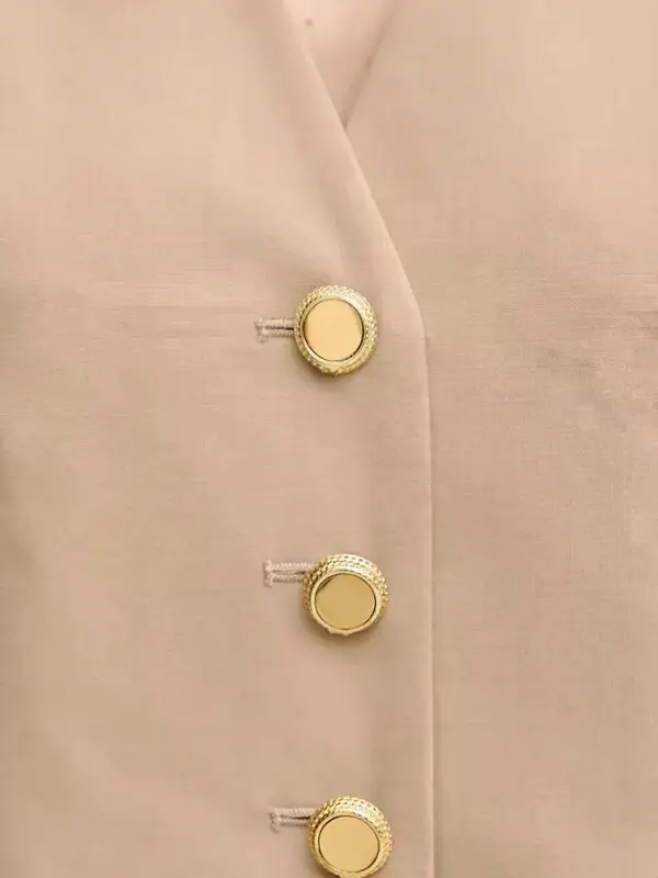 Guess Buttoned Sleeveless Waistcoat