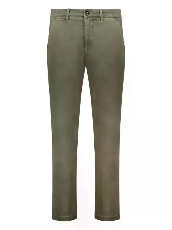 MOORER Filicudi Buttoned Trousers - Green