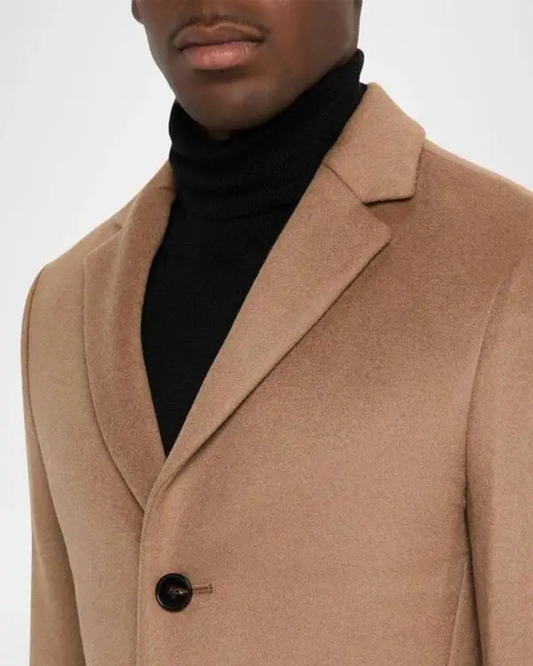 REISS Wool-blend Gable Topcoat - Gable Light
