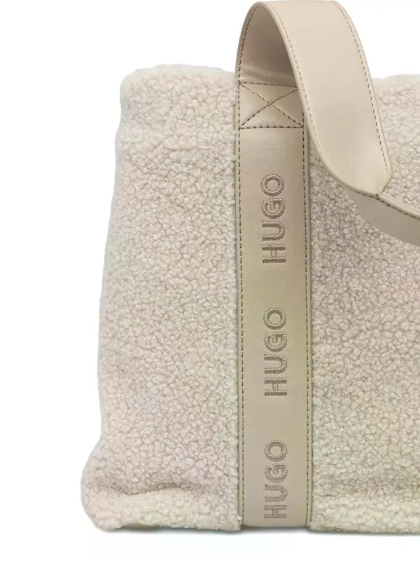 Hugo Logo-embroidered Tote Bag