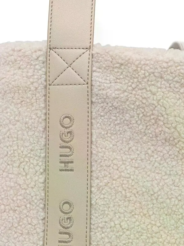 Hugo Logo-embroidered Tote Bag