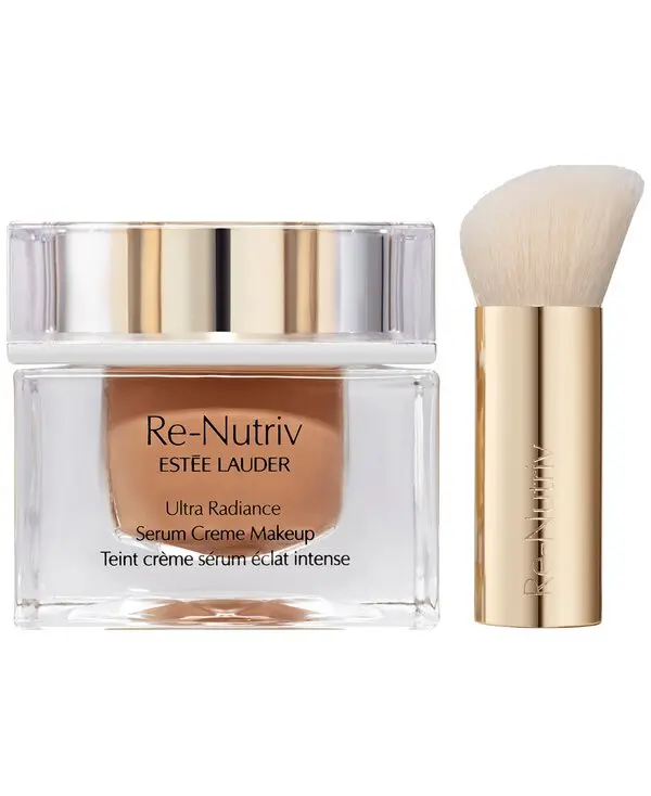 Estée Lauder 2-pc. Re-nutriv Ultra Radiance Serum Creme Makeup Foundation With Brush Set - 4c3 Soft Tan