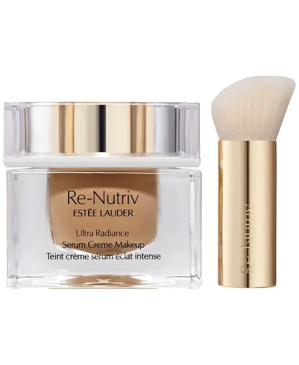 Estée Lauder 2-pc. Re-nutriv Ultra Radiance Serum Creme Makeup Foundation With Brush Set - 4n1 Shell Beige