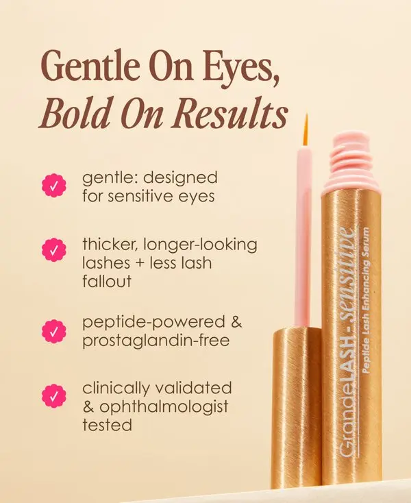 GRANDE COSMETICS Sensitive Peptide Lash Enhancing Serum