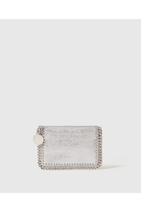 Stella McCartney Falabella Slip Cardholder - Silver