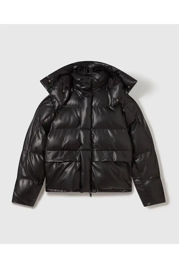 Stella McCartney Padded Vegan Puffer Coat - Black