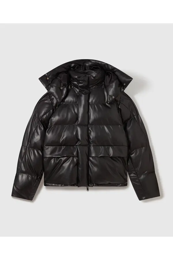 Stella McCartney Padded Vegan Puffer Coat - Black