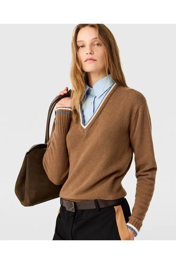 Stella McCartney Hybrid Knit Jumper Shirt
