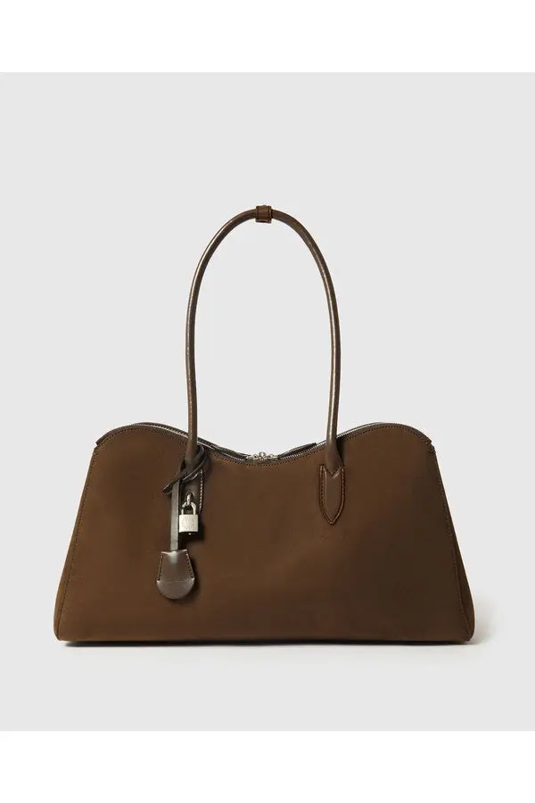 Stella McCartney Ryder Suede Tote Bag - Natural