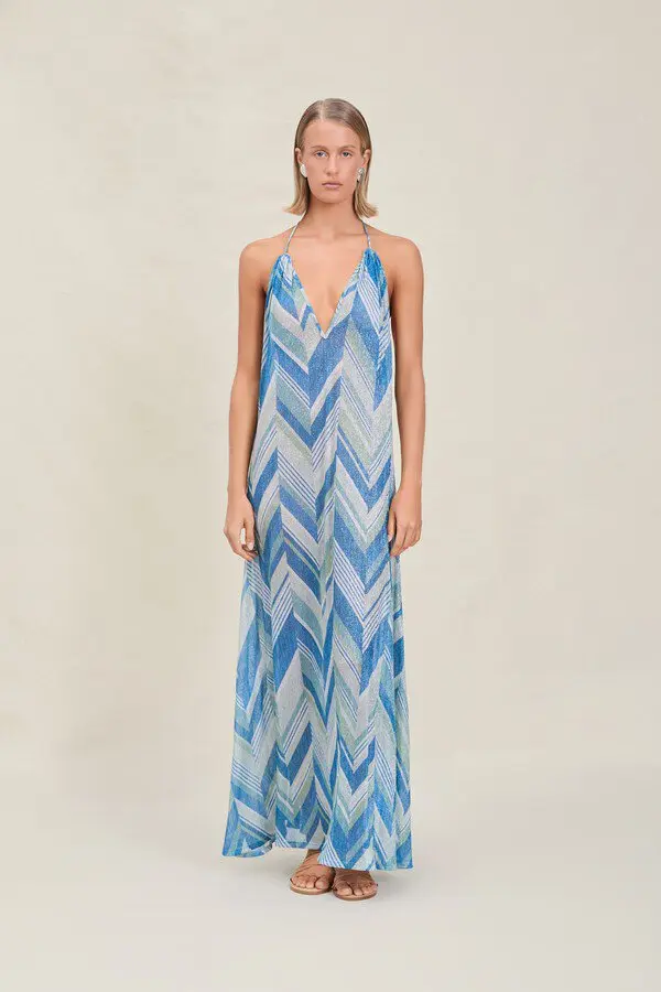 Devon Windsor Isadora Maxi Dress - Neutral